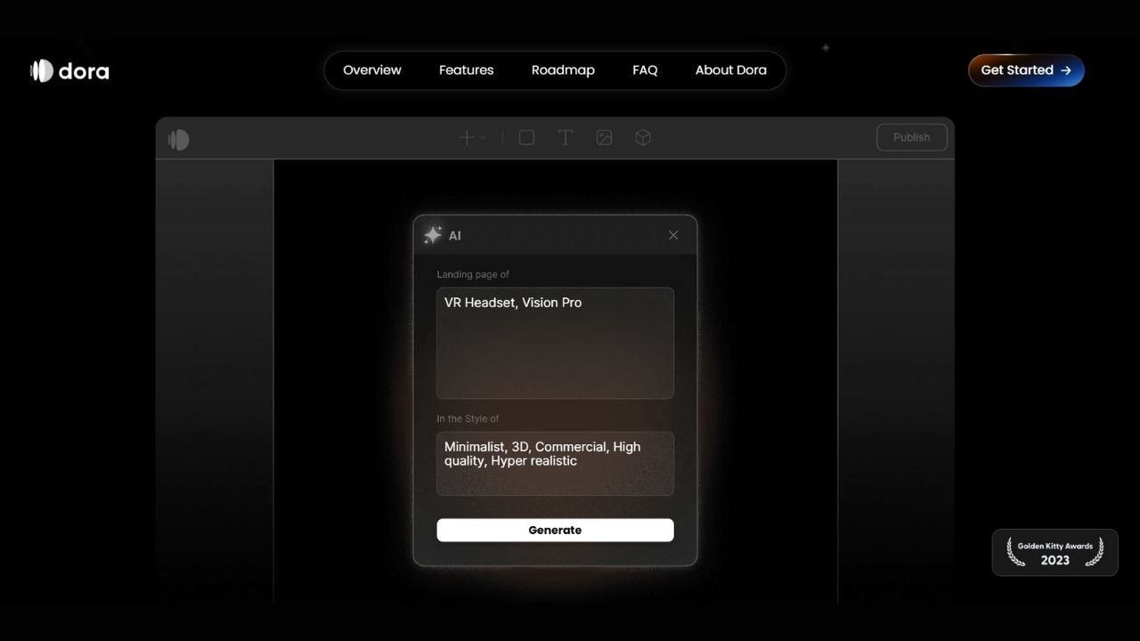 Masqot | Dora AI Nedir? Prompt ile Web Sitesi Yapma Rehberi